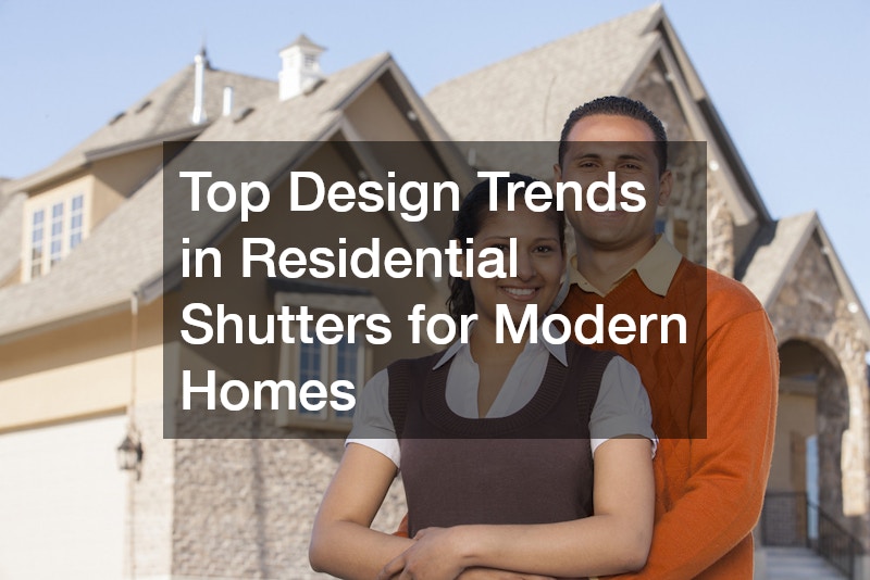 Top Design Trends in Residential Shutters for Modern Homes - The Modern ...